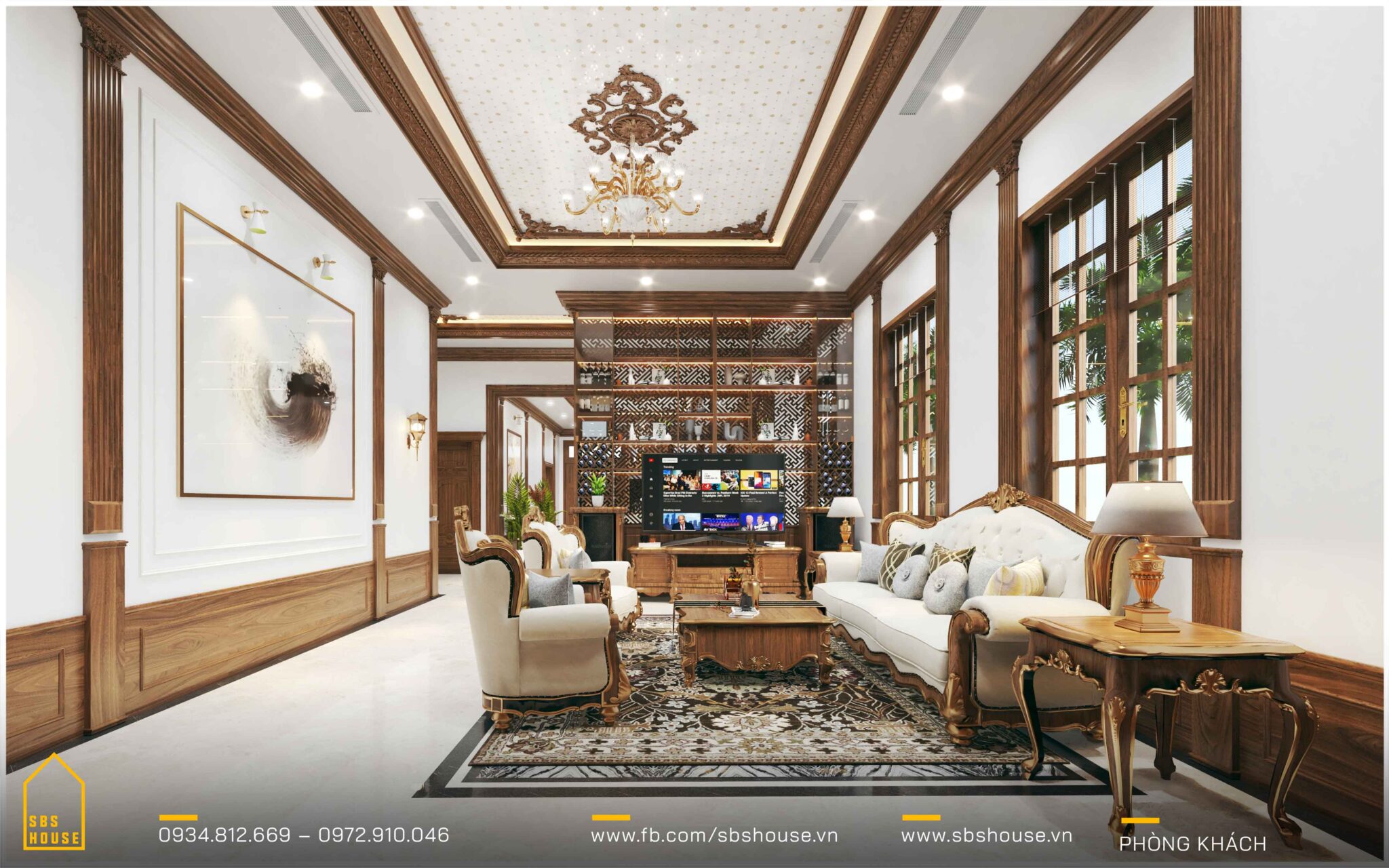 10+ Mẫu trần nhà đẹp đơn giản và hiện đại nhất 2025